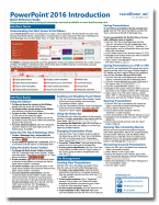 PowerPoint 2016 Introductory Quick Reference Guide – TeachUcomp, Inc.